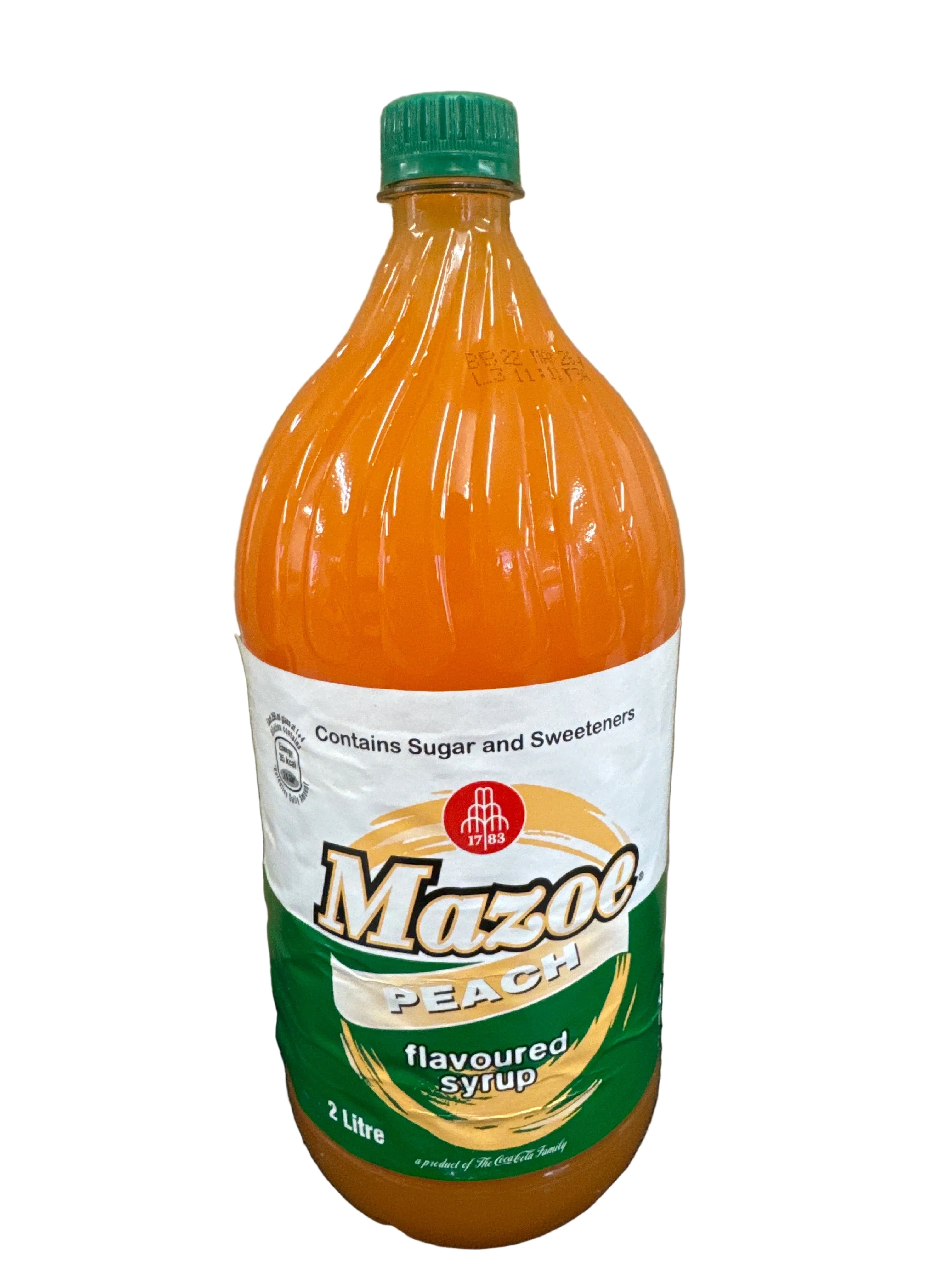Mazoe (peach) 2L – mwanaka fresh farm foods