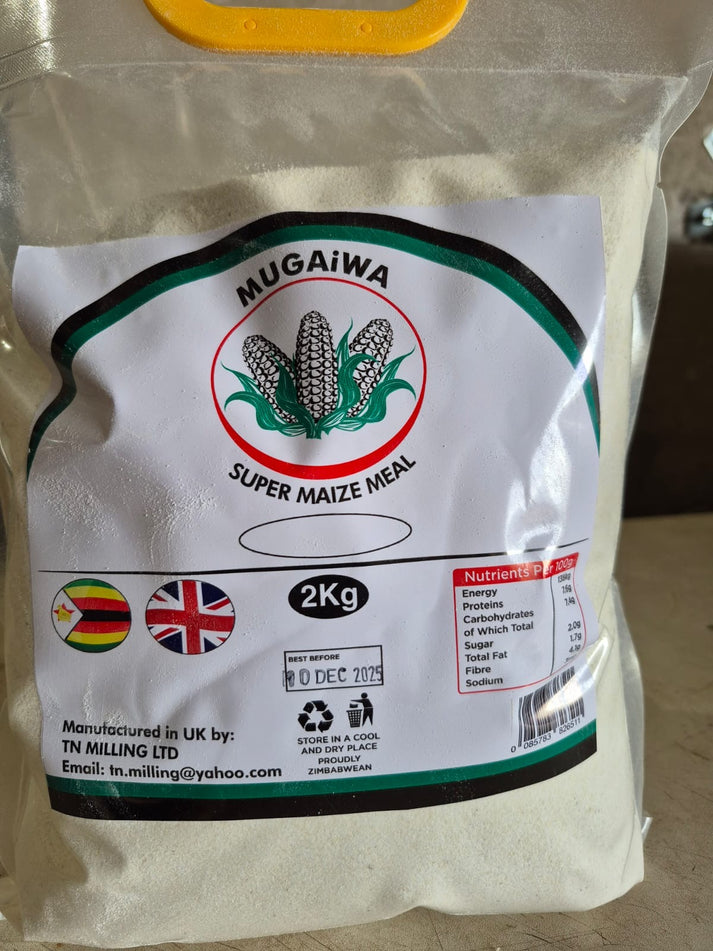 MUGAiWA Super Maize Meal 2KG – mwanaka fresh farm foods